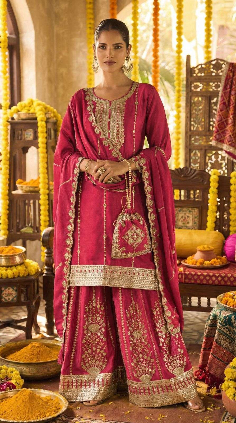 Haldi Special kurti collection manufacturers surat