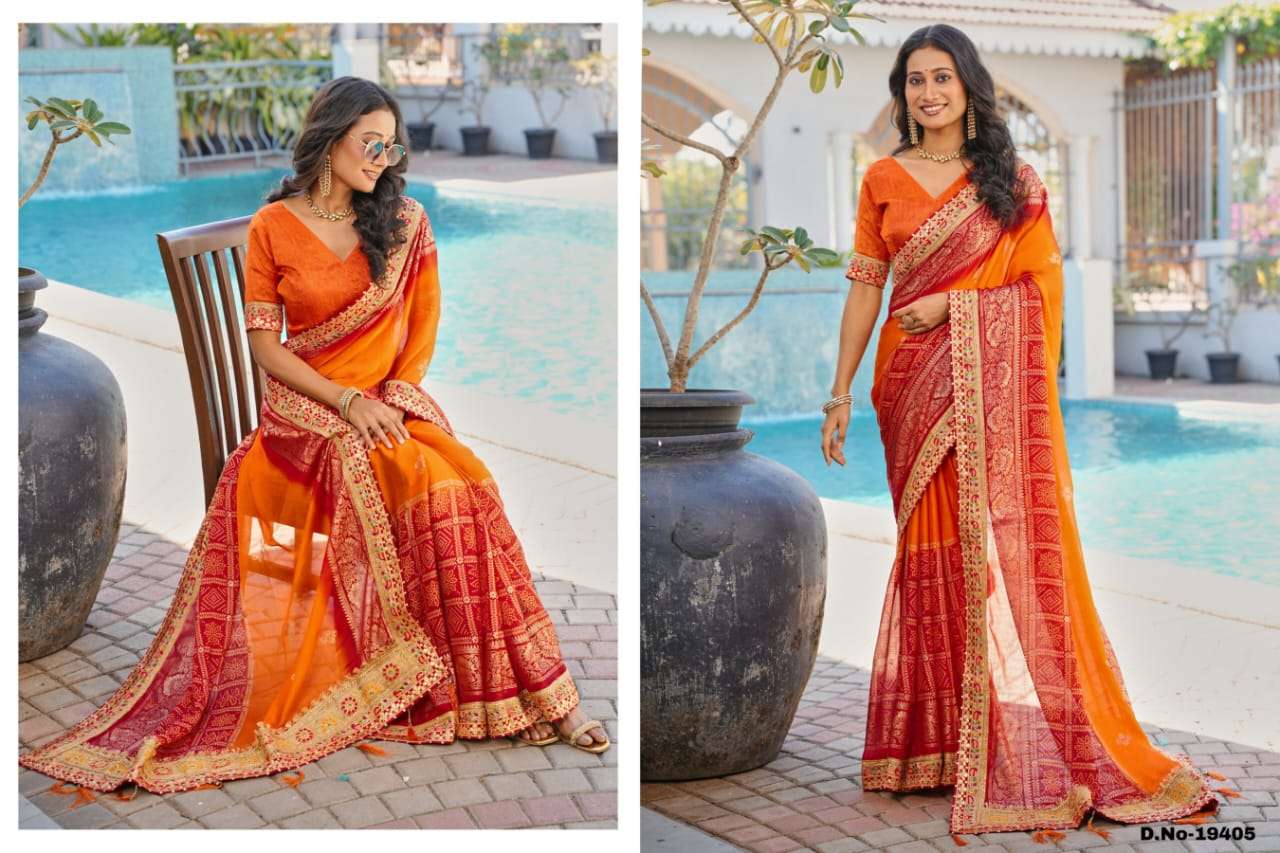 SWARNA 1 by jalnidhi saree Collection manufacturer surat